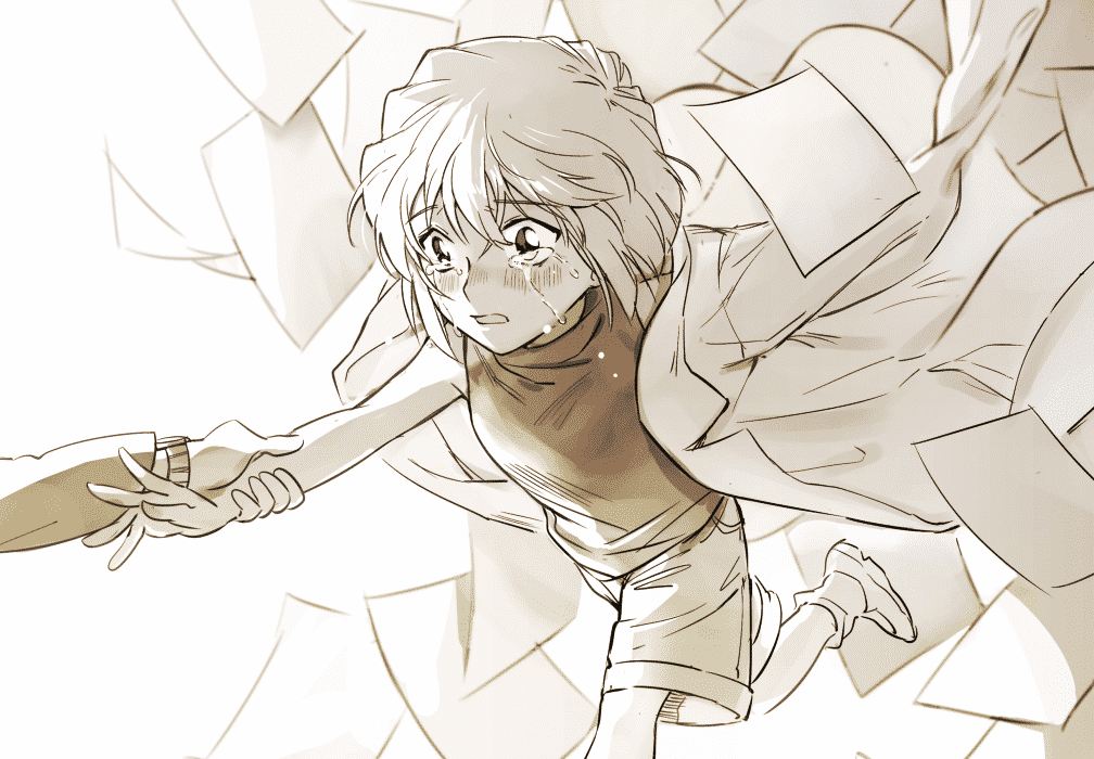 Hình ảnh Haibara trong Detective Conan vô cùng phong cách và xuất sắc