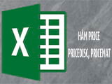 Hàm PRICE, PRICEDISC, PRICEMAT trong Excel