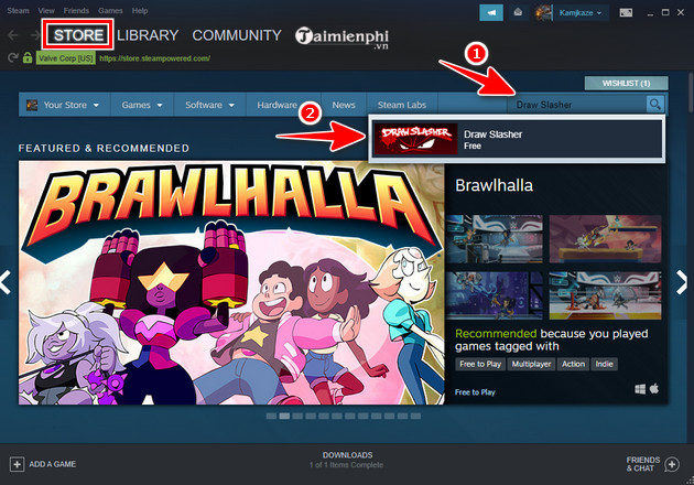 Bí mật nhận game Draw Slasher miễn phí trên Steam, siêu phẩm nhập vai dành cho máy tính cá nhân