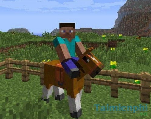 Bí quyết điều khiển ngựa trong Minecraft