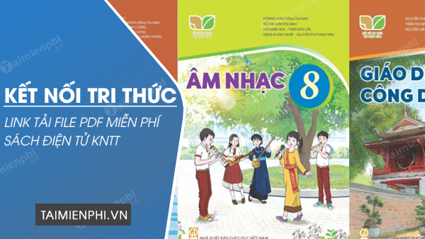 Link tải Sách giáo khoa lớp 8 Kết nối tri thức - Đồng hành học tập