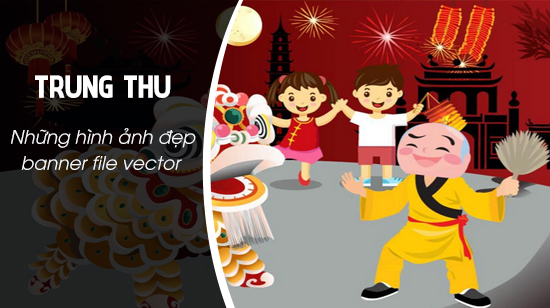 Mẫu banner Trung Thu vector năm 2020 - Nét đẹp độc đáo