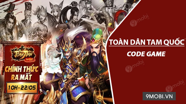 Mã game Toàn Dân Tam Quốc, Hướng dẫn nhập giftcode