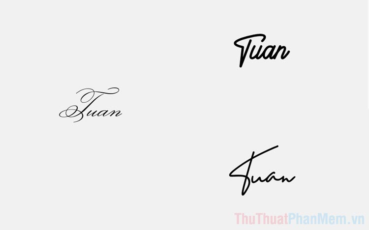 Chữ ký tinh tế cho người tên Tuấn - Top mẫu chữ ký đẹp nhất