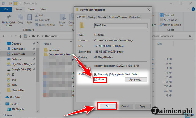 Bí quyết ẩn, hiện thư mục trên Windows 10 một cách linh hoạt