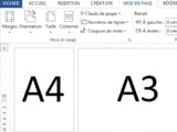 Choose A3 Paper Size in Word 2019, 2016, 2013, 2010, 2007, 2003