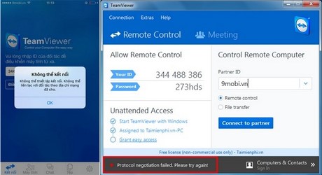 Fixing Connection Issues: Resolving Protocol Negotiation Failed on TeamViewer