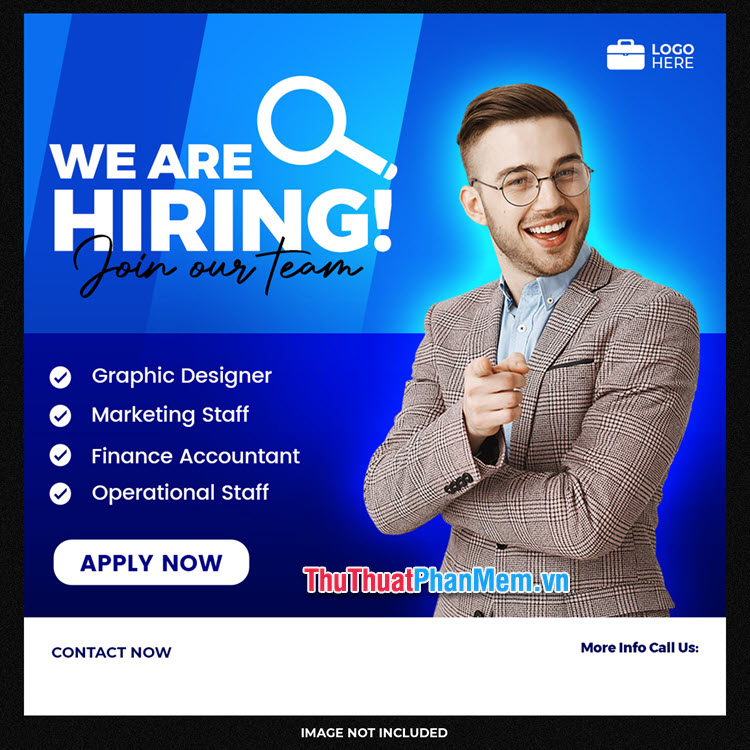 Compilation of Recruitment Banner Templates (Vector & PSD Formats)