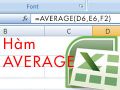 Excel's AVERAGE Function: Calculating Mean, Usage, Syntax