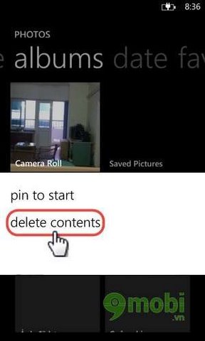 Quickly Erase All Data in the Windows Phone Camera Roll
