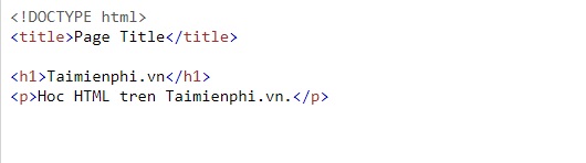 Exploring the Head Element in HTML: Structure and Illustrative Examples