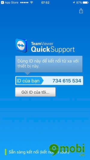 Utilize Teamviewer QuickSupport for Remote Access to iPhone and iPad