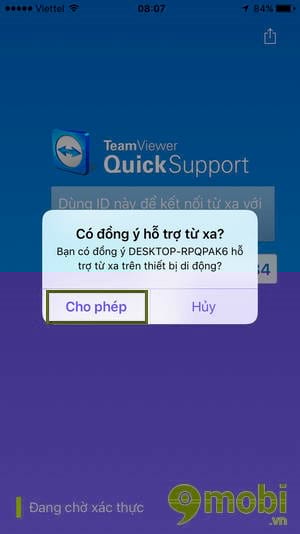 Utilize Teamviewer QuickSupport for Remote Access to iPhone and iPad