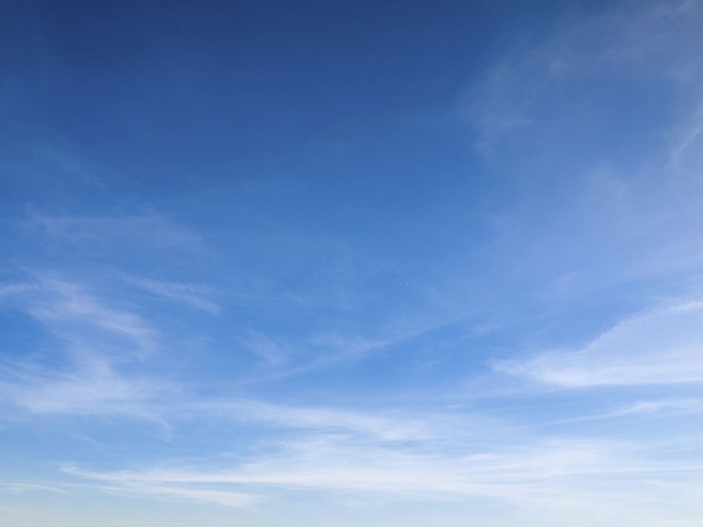 Mesmerizing azure sky backdrop