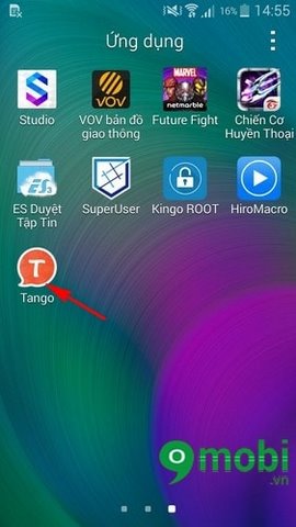 Registering on Tango for Android, creating a Tango account on Samsung, Oppo, HTC