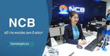 Where is the NCB account number recorded? How to retrieve it when forgotten