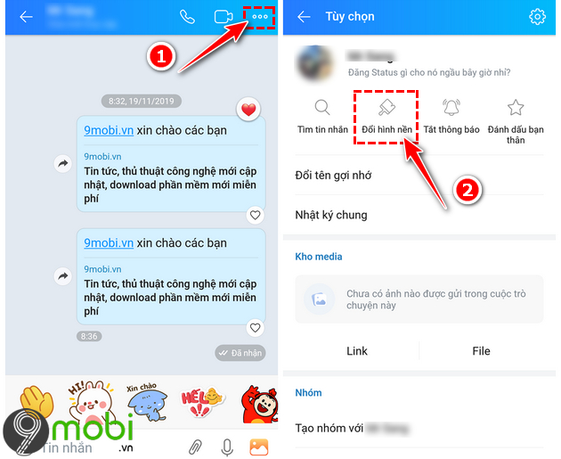 Transforming Zalo Chat Backgrounds for Every Conversation