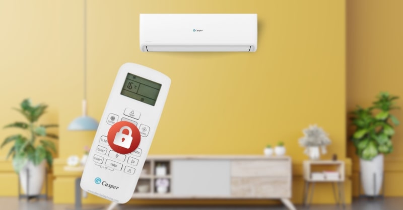 Quick Fix for Locked Casper Air Conditioner Control