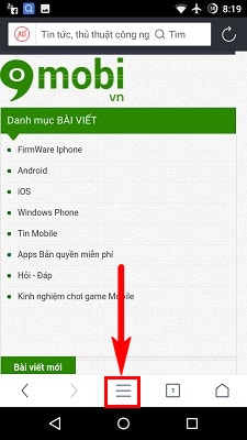 UC Browser - Full-Screen Website Viewing on Mobile