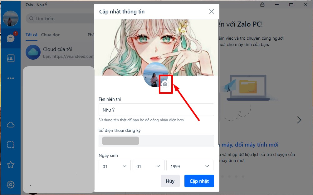 Unveiling the Secrets: Changing your Zalo Cover Photo on Windows 10 ...