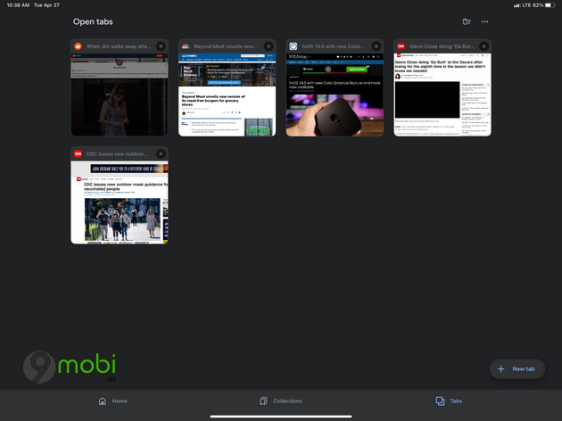 Google's iOS app introduces an innovative tab system, revolutionizing ...