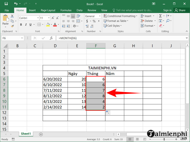 Efficiently Splitting Date, Month, and Year in Excel