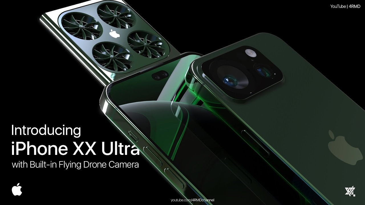 Eyes wide open for the mesmerizing concept of iPhone XX Ultra, running ...