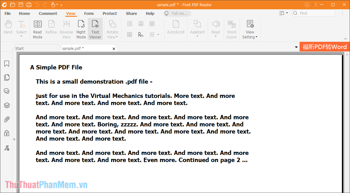 How to Make Text Bold in a PDF File Using Foxit Reader - Bold Text in PDF