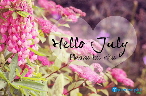 Greetings to July, Status, meaningful July quotes