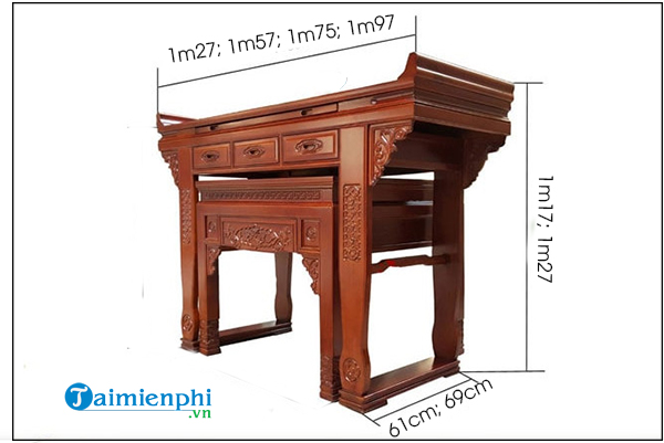 Dimensions of Altars for Apartments and Homes in Harmony with Feng Shui