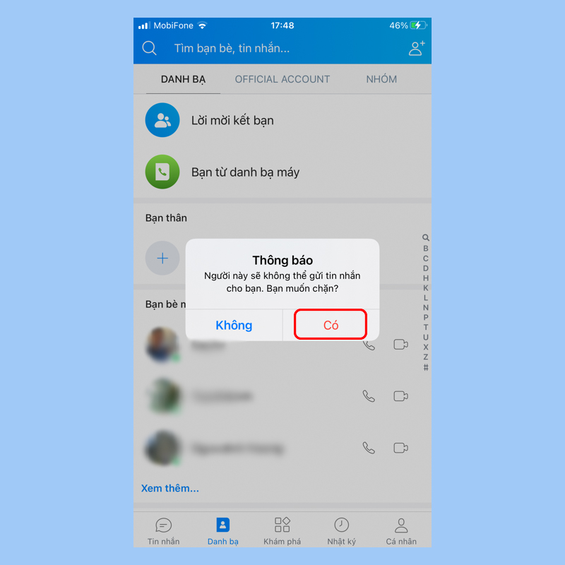 Guide to Blocking and Unblocking Any Zalo Account