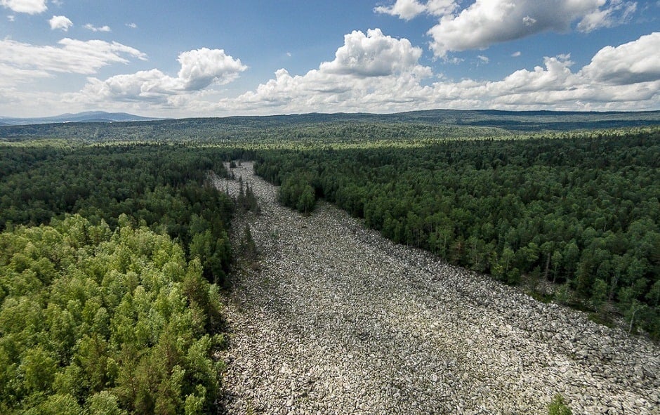 Majestic Stone River - Gigantic Stream of Rocks in Russia - Mytour