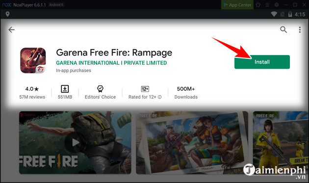 Play Garena Free Fire using NoxPlayer Android Emulator