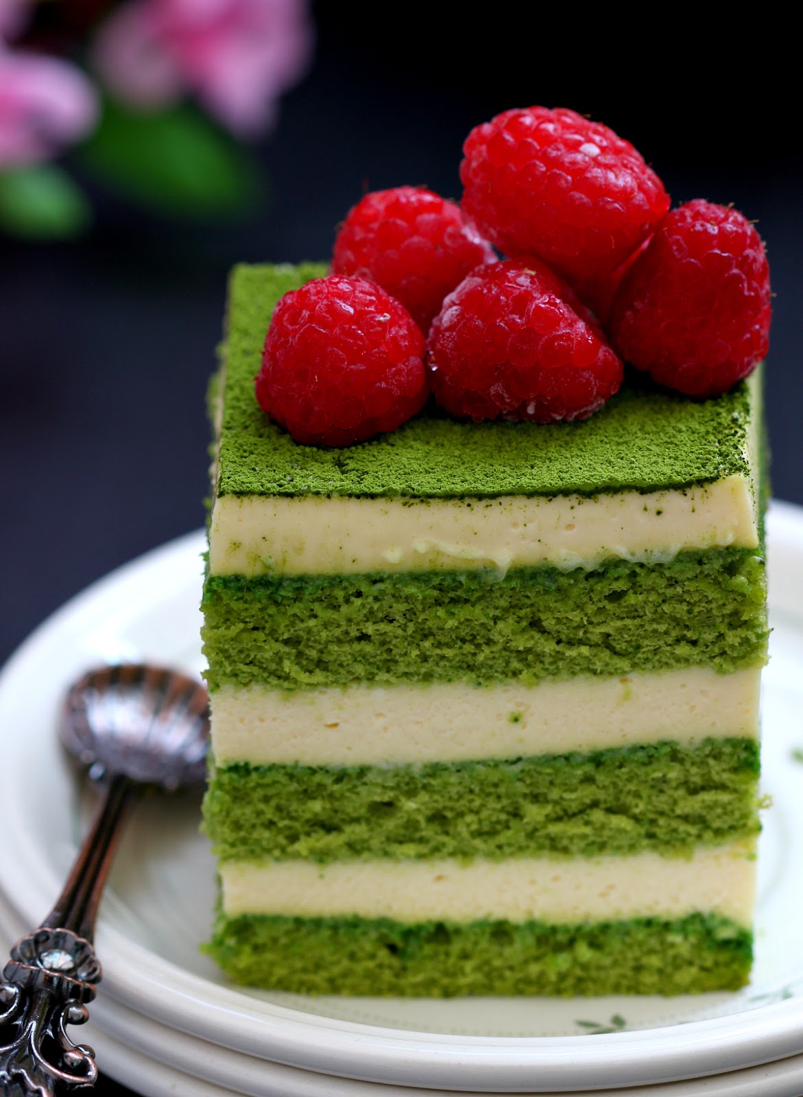 Simple and Delicious Matcha Cake Recipe by Mytour