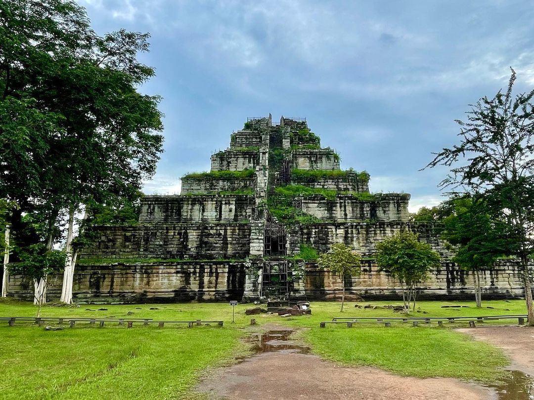 Koh Ker's Ancient Capital with Mysterious Pyramids in Cambodia