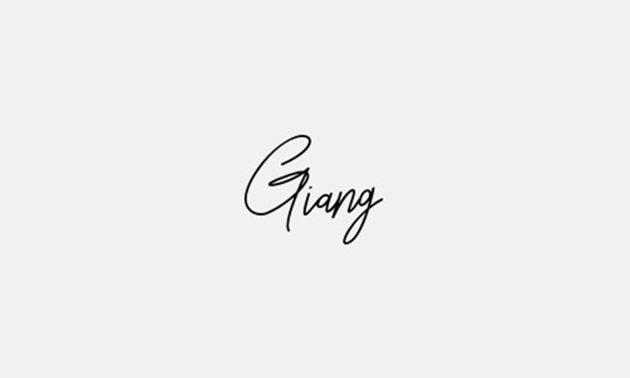Giang's Signature Style - The Most Exquisite Signature Designs for Giang