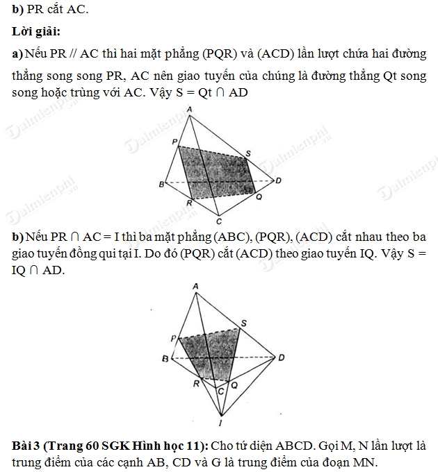 Solving 11th Grade Geometry Problems on Pages 59 and 60 of the Textbook ...