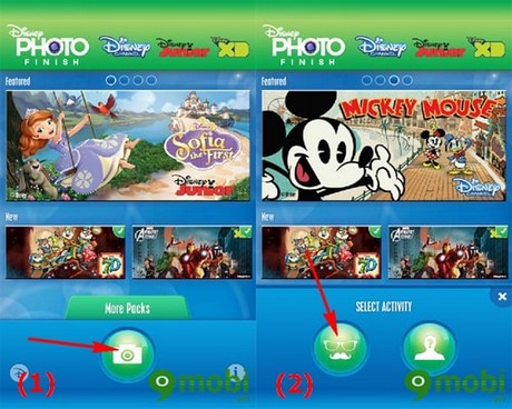 Merge your photos with beloved Disney characters