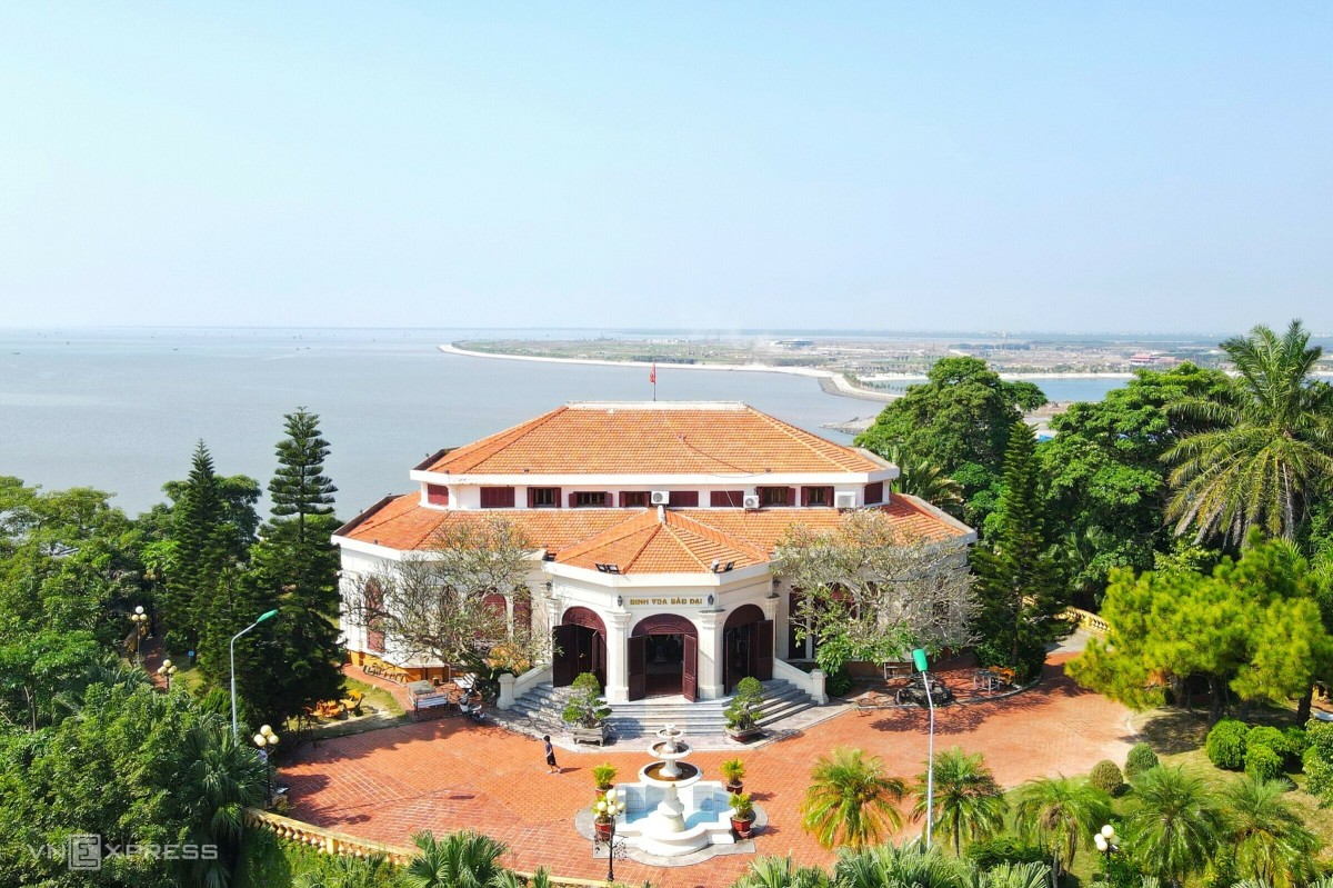 Impressed by the French architecture at Emperor Bao Dai's Do Son Palace ...