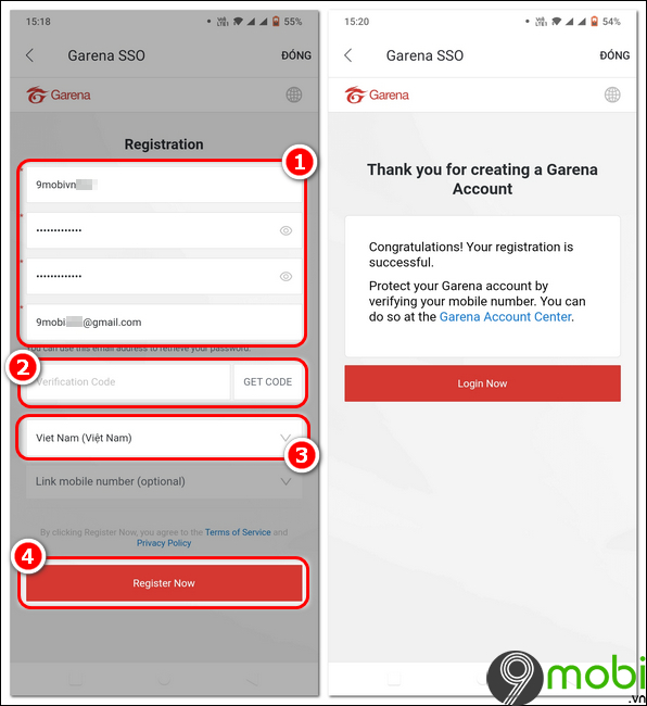 How to Register and Create a Free Garena Account