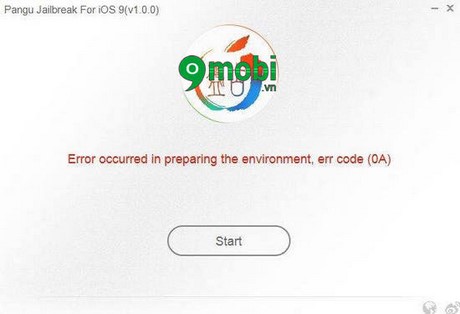 Resolving the 'Error 0A' Hang-up at 45% or 55% during iOS 9 Jailbreak
