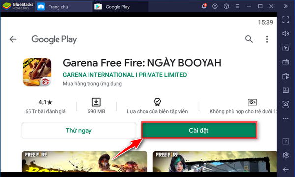 Play Garena Free Fire on your computer using the Android emulator ...
