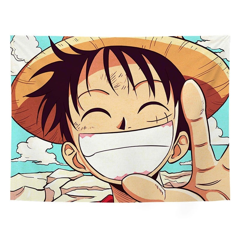 Beautiful, adorable, and charming images of Luffy's laughter