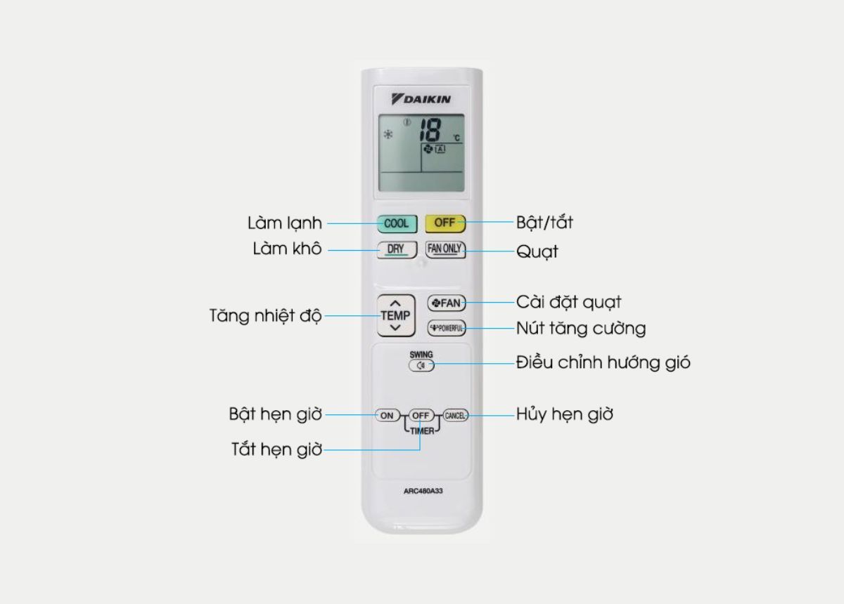 Guide on Operating Genuine Daikin Air Conditioner | Mytour