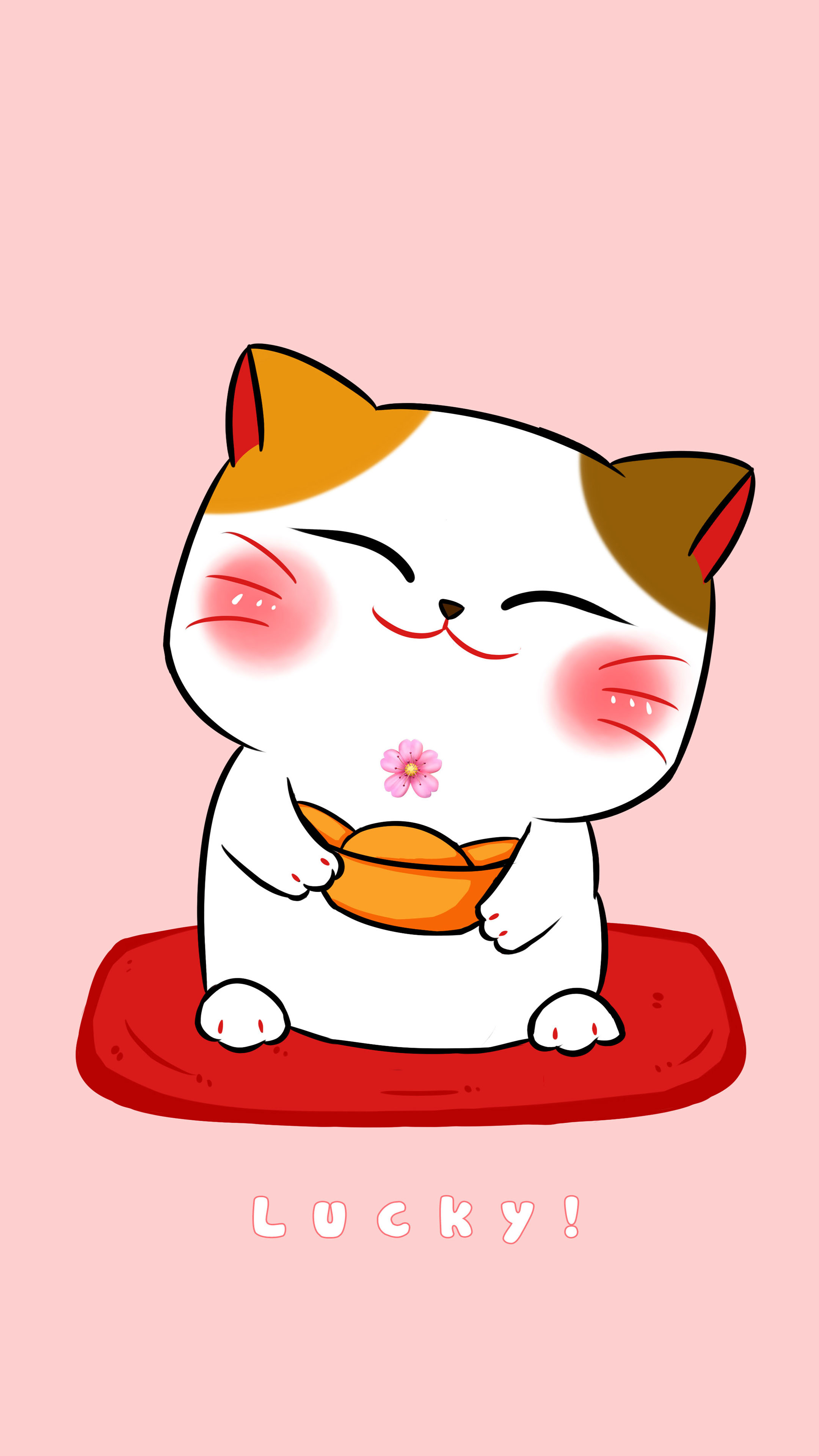 The Most Enchanting Fortune Cat Wallpapers