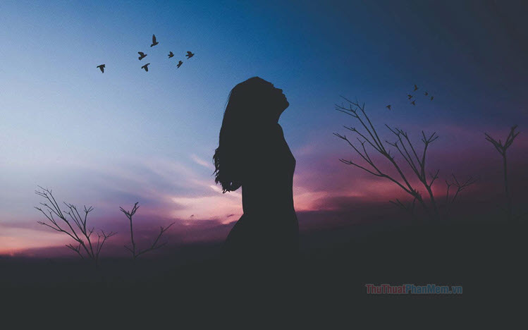 Images of sad female avatars expressing emotions through tears