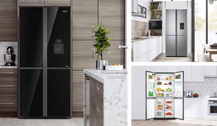 Innovative Technologies Unveiled in Aqua's 4-Door Refrigerator