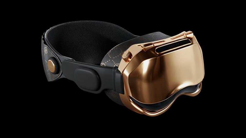 Unveiling the Apple Vision Pro Caviar Edition: 18K Gold Plating ...