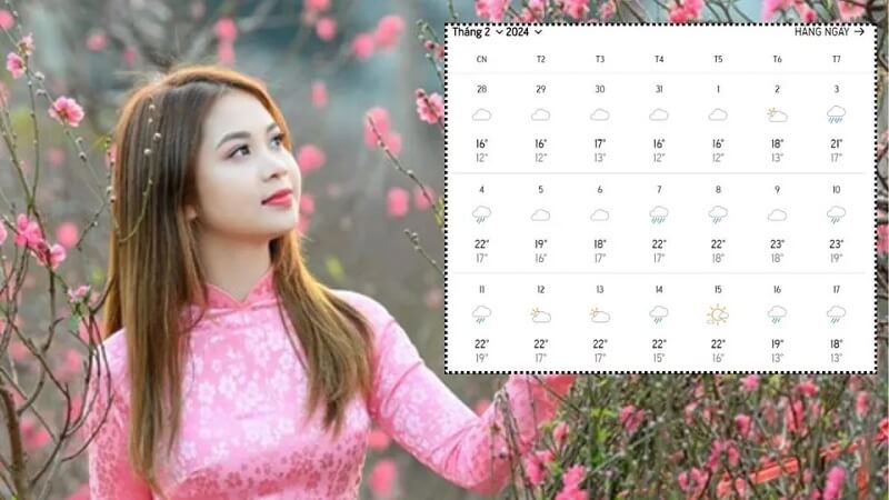 Explore the detailed 2024 Lunar New Year weather forecast across the ...