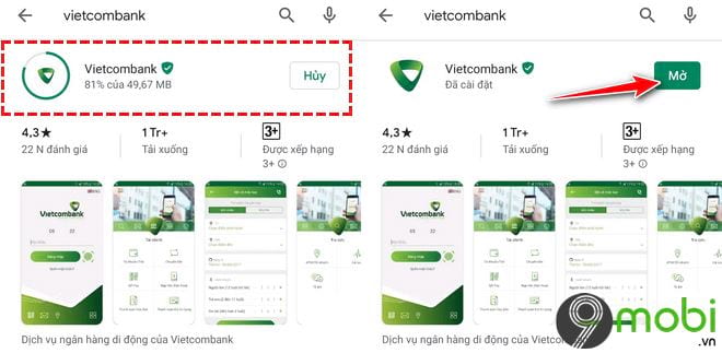 Steps to Download and Install Vietcombank Apps on Your Phone